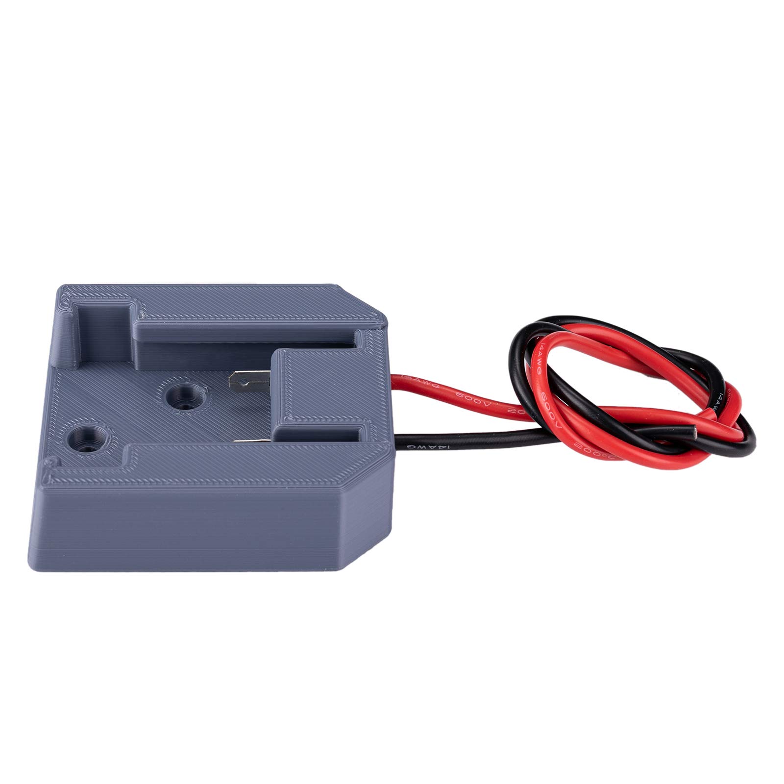 Battery Adapter for Milwaukee M18 Battery 18V Dock Power Mount Connector 14 Gauge Robotics(DIY)