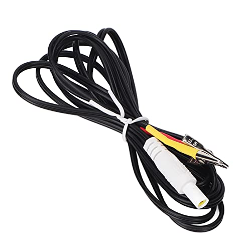 Clip Electrode Wire, 5pcs Black TENS Electrode Wire for Men Women for Travel
