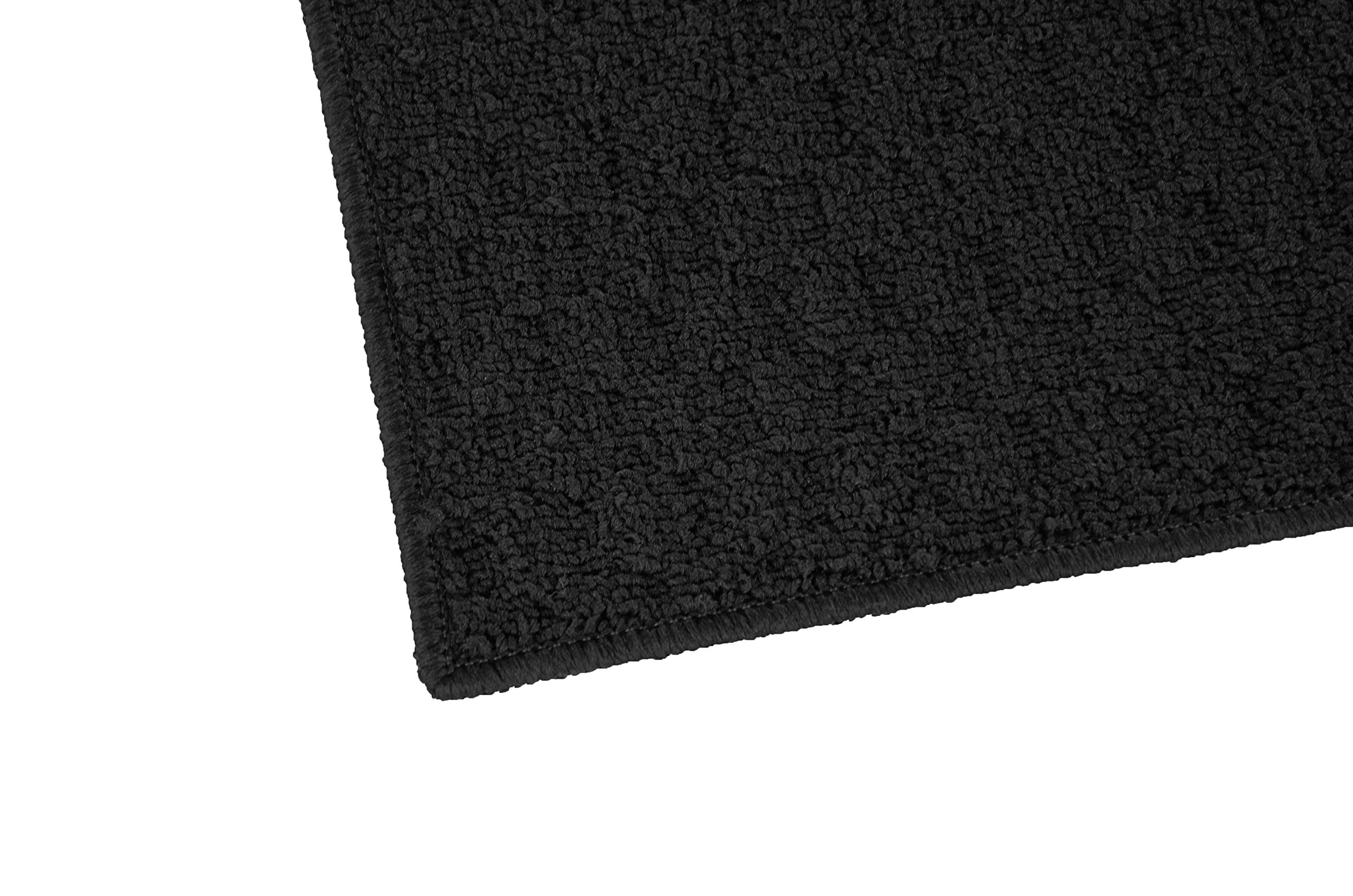 Garland Rug Town Square Rug, 2-Feet by 5-Feet, Black