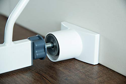 Wall Nanny Extender - 4 Inch Baby Gate Extension Guard (Made in USA) Extends Pressure Mounted Gates - Protects Walls, Stabilizes Gate, for Child, Pet Gate & Dog Gate, Protector Works on Stairs, 4 Pack