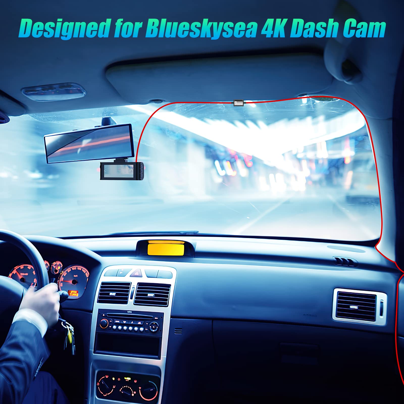 BlueSkySea Universal Micro USB Hardwire Kits 12V to 5V Power Adapter