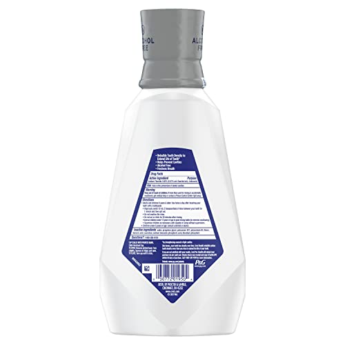 Crest Pro Health Densify Fluoride Mouthwash, Alcohol Free, Cavity Prevention, Strengthens Tooth Enamel, Clean Mint, 946mL (32 fl oz)
