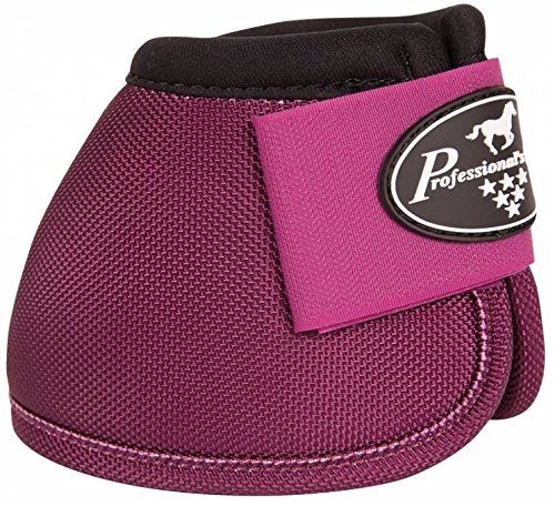 PROFESSIONAL'S Choice - Ballistic NO Turn Overreach Bell Boots - All Colors & Sizes (Wine, Medium)