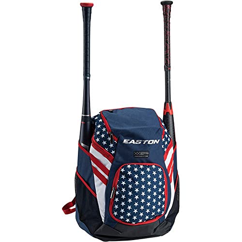 Easton | REFLEX | Adult | Baseball & Fastpitch Softball | Backpack Bag Series | Stars & Stripes