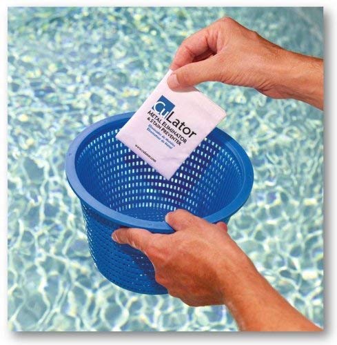 CuLator Metal Eliminator and Stain Preventer for Pools & Spas--3 Month Supply