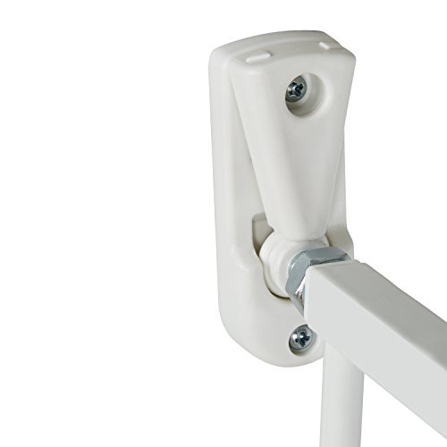 Munchkin® Extending XL™ Tall and Wide Baby Gate, Hardware Mounted Safety Gate for Stairs, Hallways and Doors, Extends 33" - 56" Wide, Metal, White