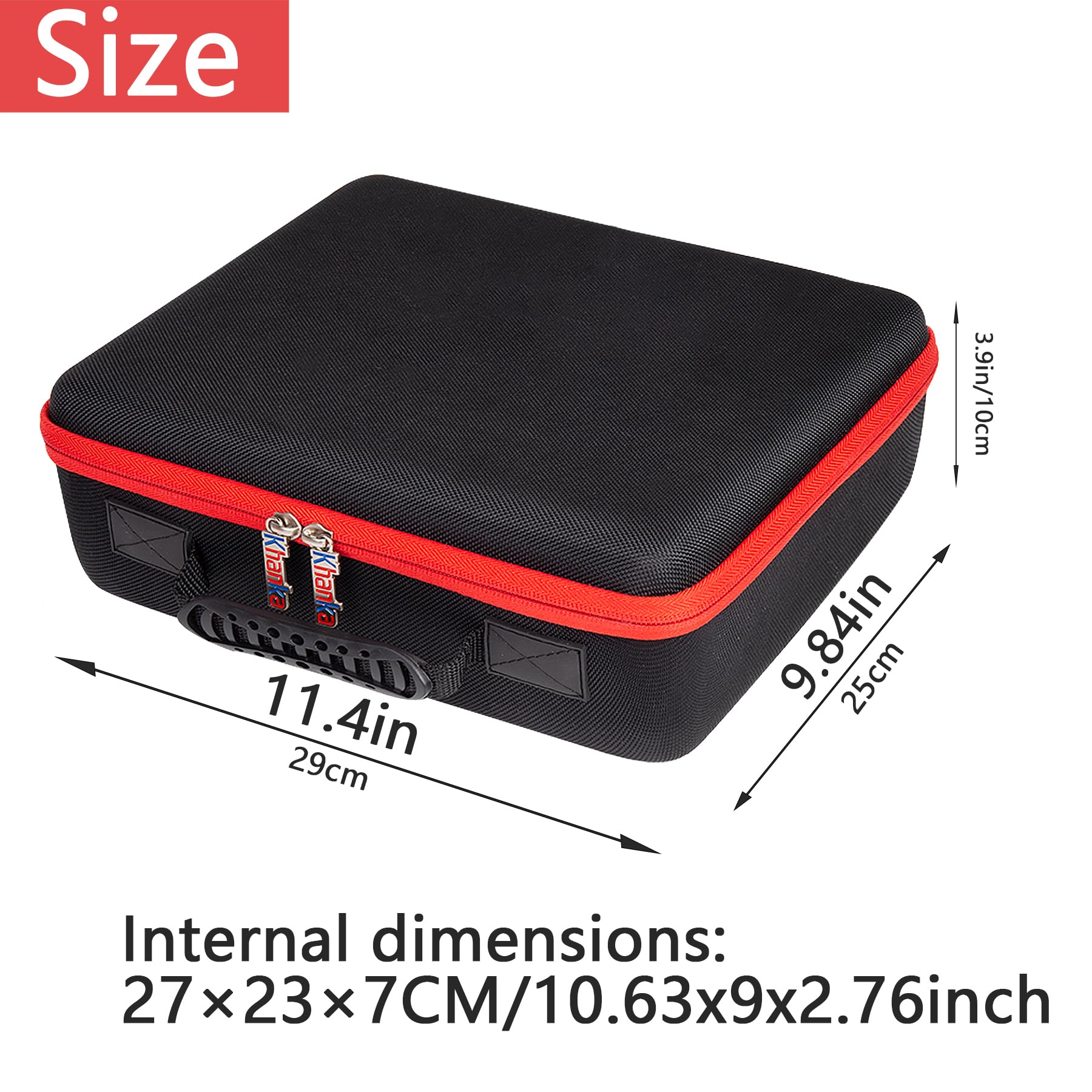khanka Hard Storage Case Replacement for Milwaukee M18 FUEL D-HANDLE JIG SAW β2737-20, Case Only