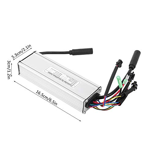 DAKR Motor Controller, 17A 36V/48V No Vibration Professional E Bike Conversion Accessories for Electric Bike Speed Control