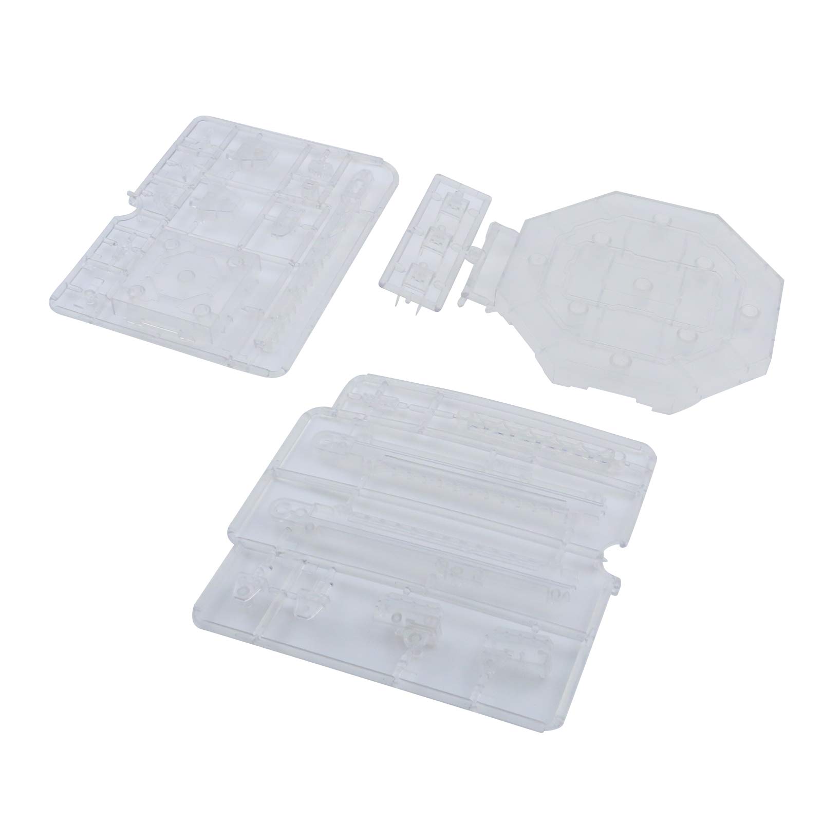 MY MIRONEY 2Pcs Clear Action Base Action Figure Stand Display Stand 1/100