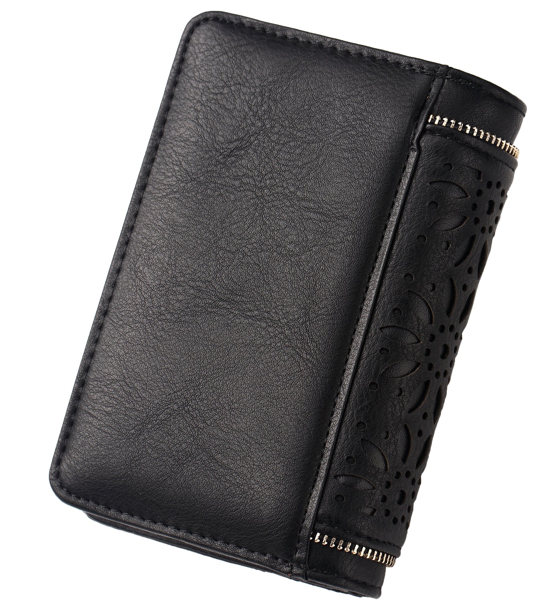 Fanaztee Women RFID Blocking Vintage Organizer Wallet for Ladies Small Purse with Multi Card Holder