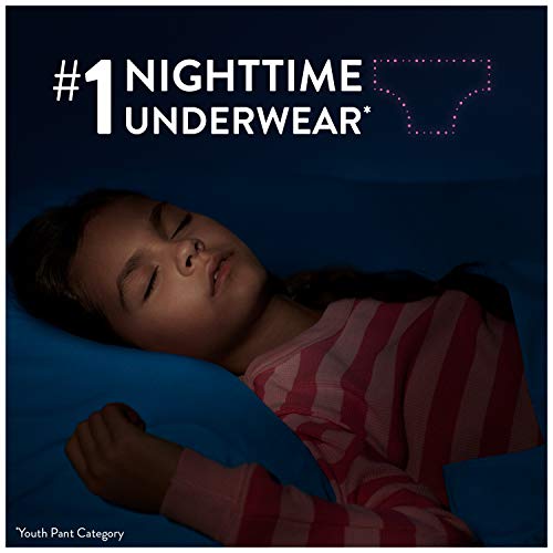GoodNites Bedtime Bedwetting Underwear for Girls, XS, 15 Ct. (Packaging May Vary)
