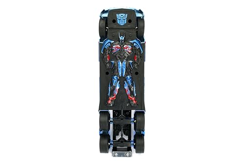Jada Toys Metals Transformers Optimus Prime 1:24 Diecast Vehicle Blue and Red