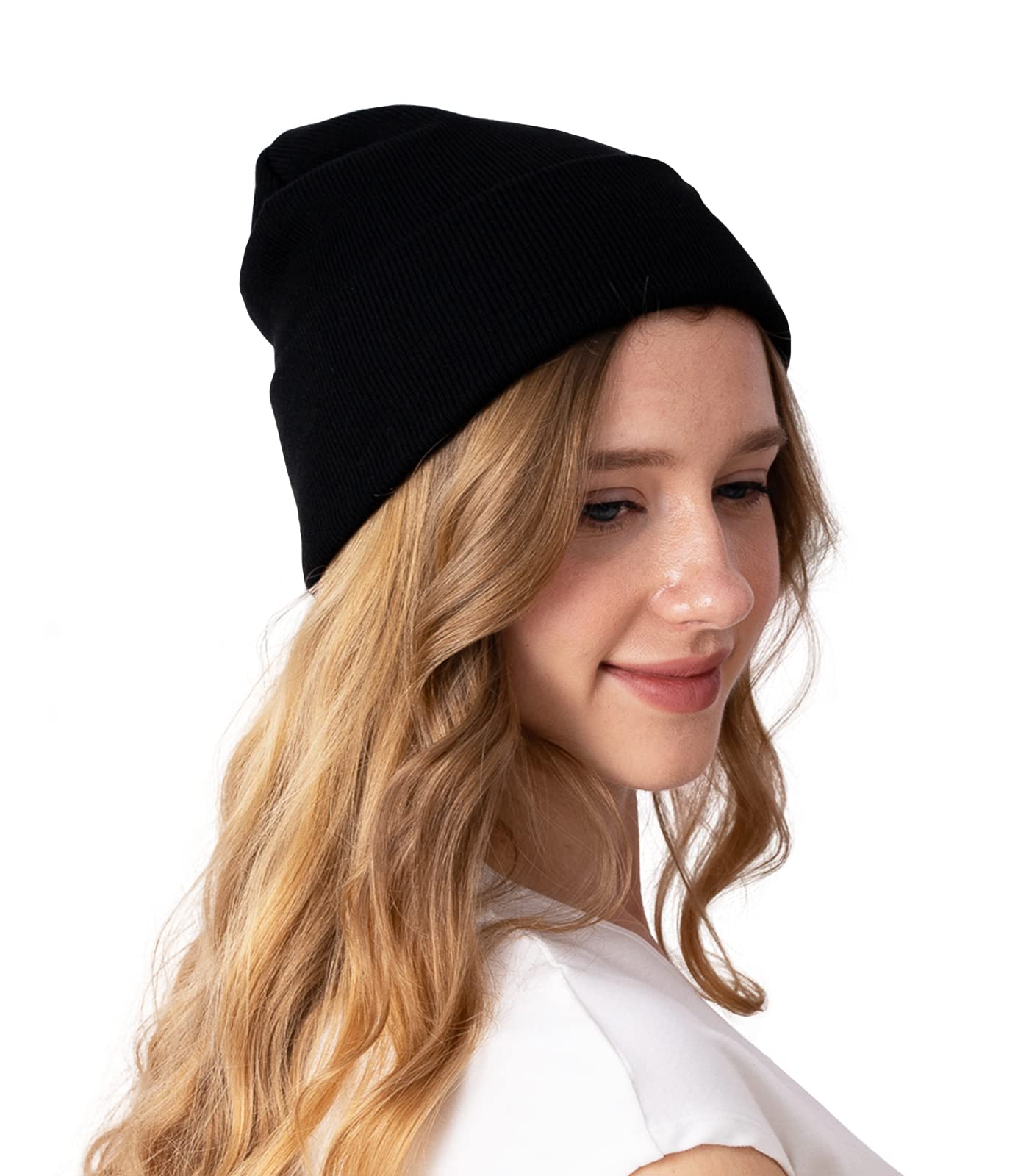 Breslatte Beanie Hats for Men Black Beanie Beanies Women
