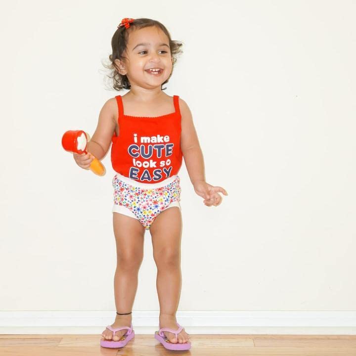 BIG ELEPHANT Baby Potty Training Pants, Soft Absorbent Toddler Potty Training Underwear 100% Cotton, 3T