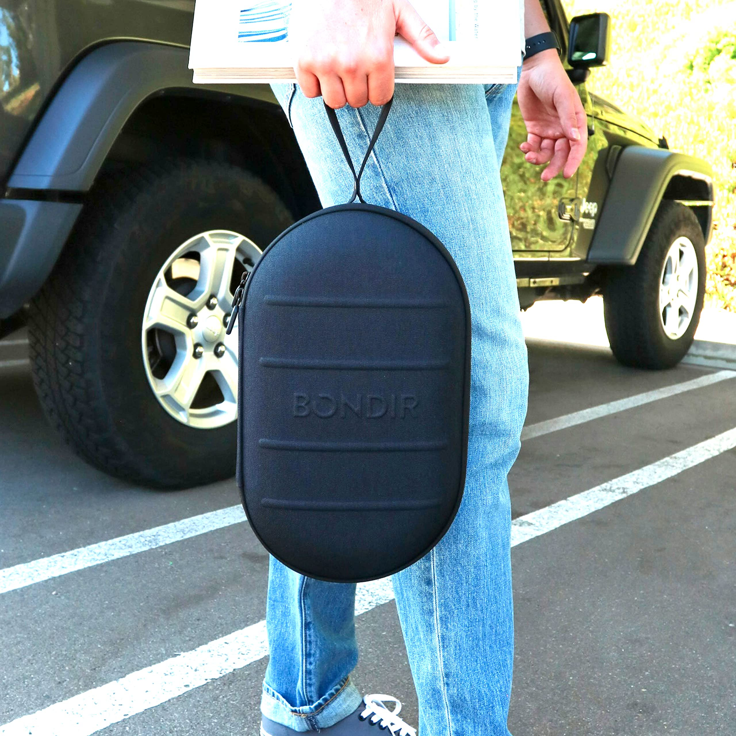 BONDIR Carrying Case for Oculus/Meta Quest 2 / Meta Quest 3 (Navy Blue)