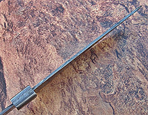 BBC-658, Handmade Damascus 12 Inches Blank Blade with Damascus Bolster -