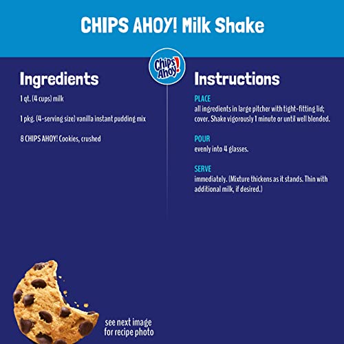CHIPS AHOY! Original Chocolate Chip Cookies, 48 Snack Packs (4 Cookies Per Pack, 4 Boxes)