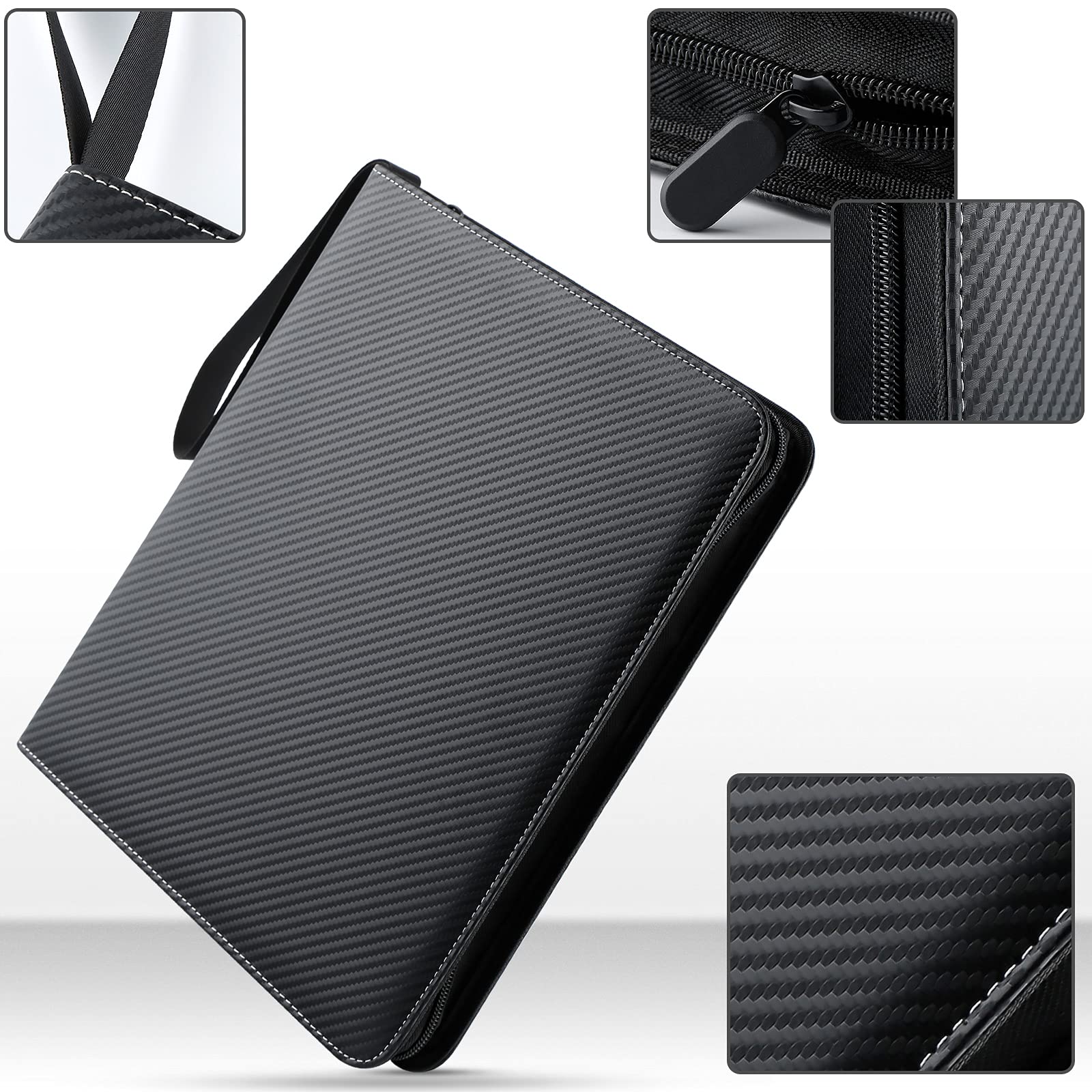 Sovinia Scrapbook Card Album, Scrapbook Card Holder Folder Cases Large Books Fits Yugioh Ninjago Card Display, Can Be 720 Cards