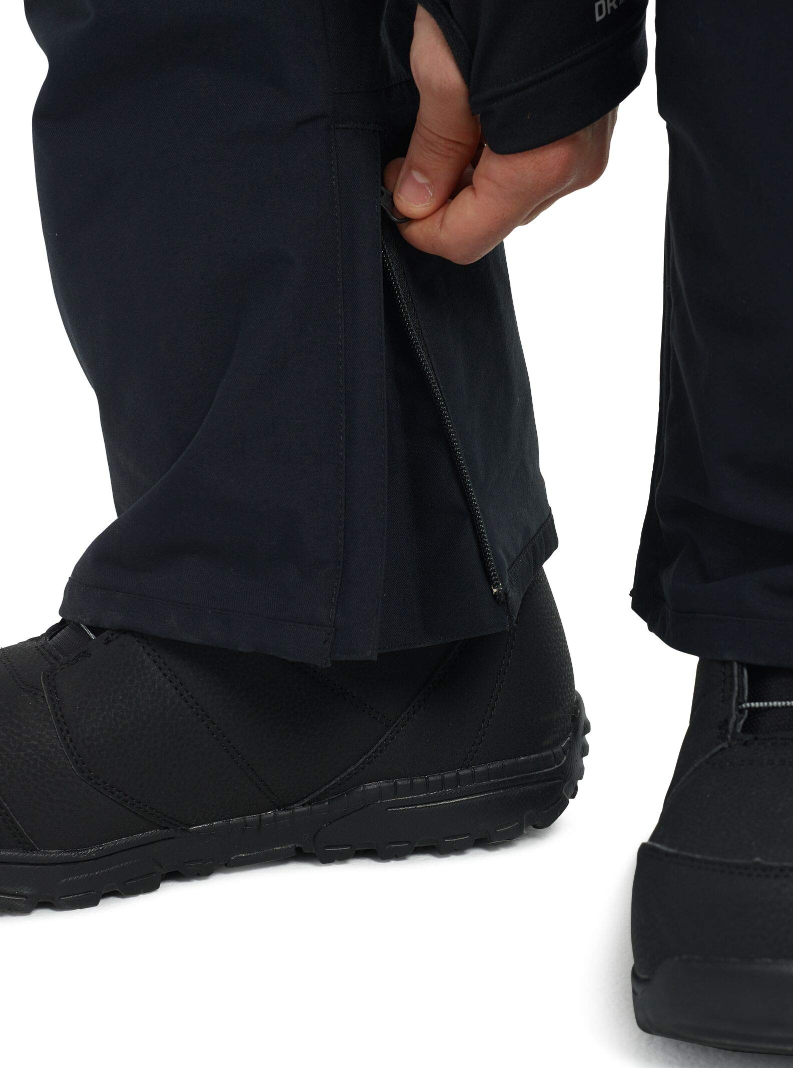 Burton Mens Southside Pant Slim, True Black New, Small