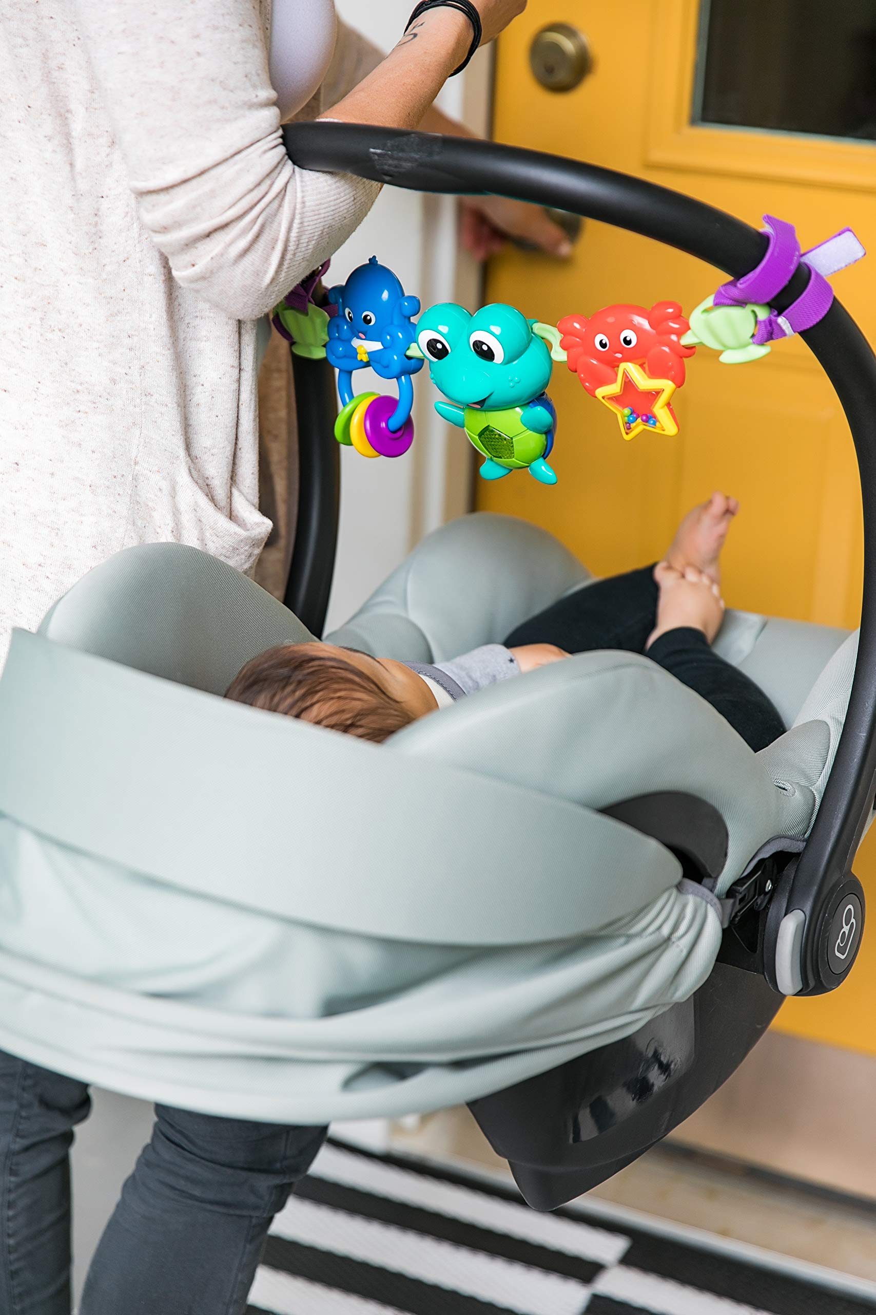 Baby Einstein 2-in-1 Tunes with Neptune Musical Toy bar, Ages Newborn +