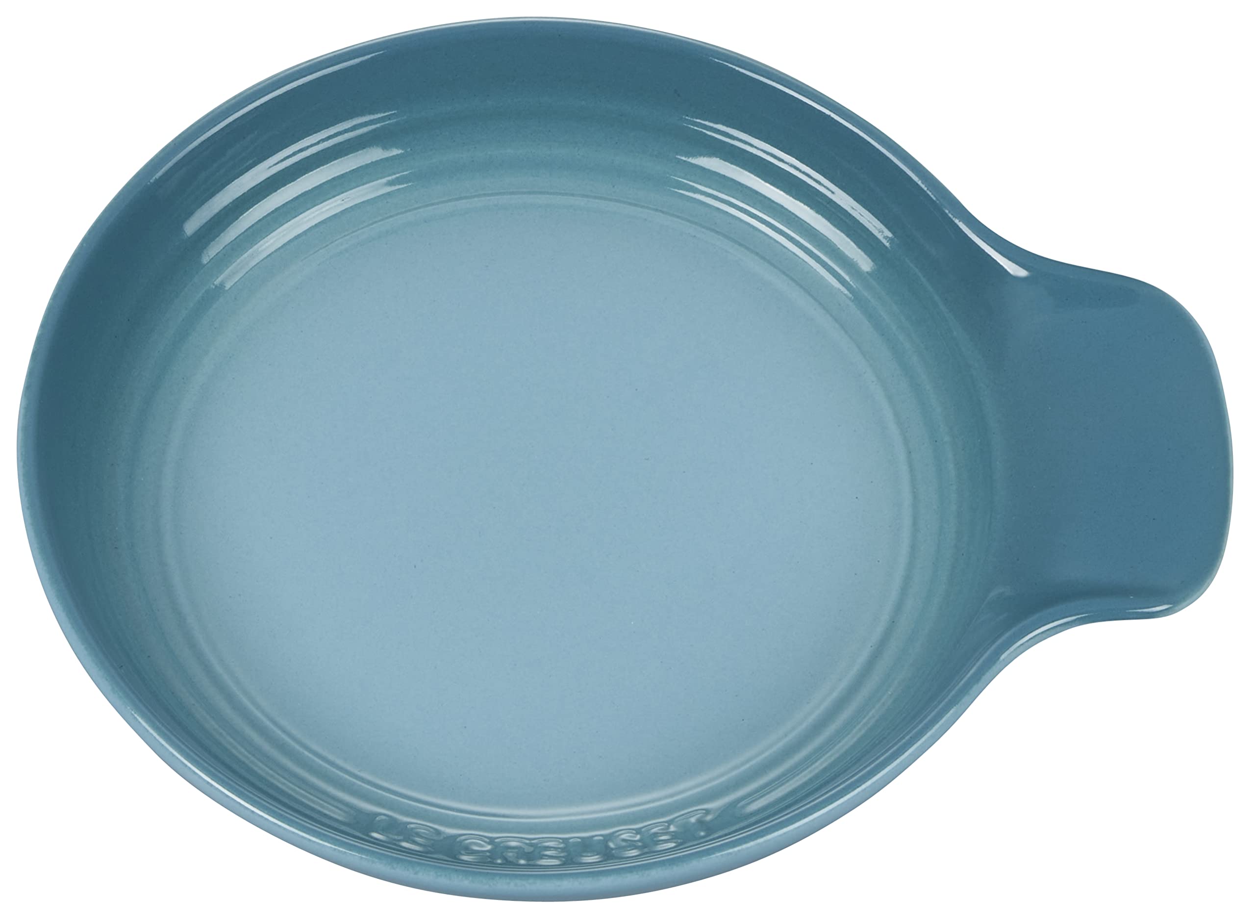 Le Creuset Signature Stoneware Spoon Rest, 6 Inches, Caribbean