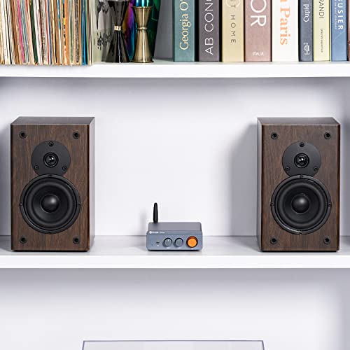 Fosi Audio BT20A Pro 300W x2 TPA3255 Bluetooth 5.0 Home Audio Stereo 2 Channel Amplifier Receiver Mini Hi-Fi Class D Upgraded Integrated Amp for Speakers with Bass Treble Control