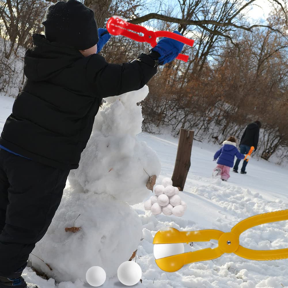 Boenoea Snowball Maker Tool with Handle for Snow Ball Fights for Kids