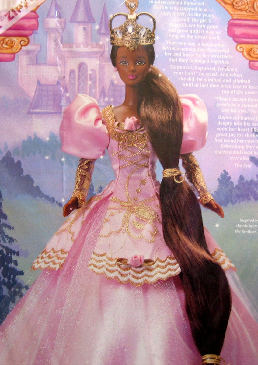 Barbie as Rapunzel African American 1997