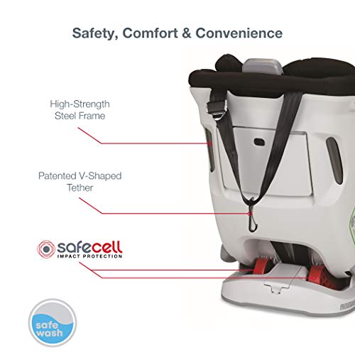 Britax Advocate ClickTight Convertible Car Seat, Otto SafeWash , 23x20x23.5 Inch (Pack of 1)