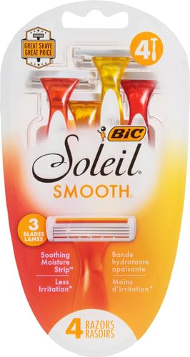 Bic Soleil for Women Sensitive Skin - 4 ct