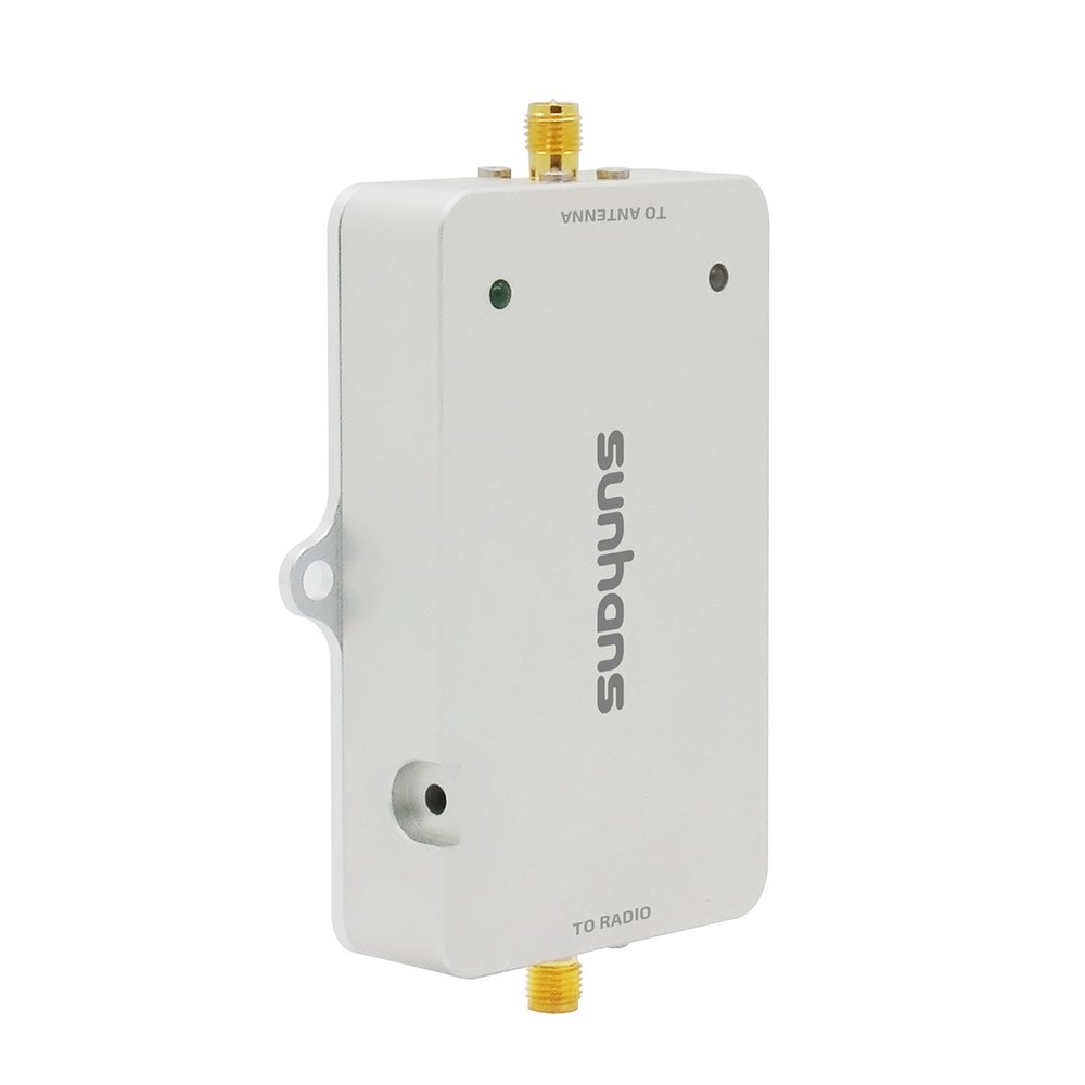 Sunhans 2.4GHz WiFi Signal Booster 36dBm 4000mW Wireless Repeater Bi-directional Amplifier Extender enhance RC Drone,Camera System,Router/AP WiFi Signal Range
