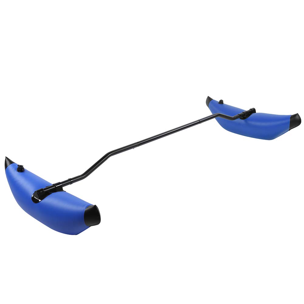 Bicaquu Portable Kayak Stabilizer, Kayak Outrigger Kit, Safe for Kayaking Fishing Beginners Canoeing(Blue)