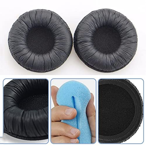 Replacement Ear Pad Cushion Cup Cover Earpads for Sennheiser PX100, PX200, PMC150, PMC250, PMX100, PMX200, HX50, PXC150, PXC200, PXC300, PX80, PC130, ATH-ES3, ATH-ES5, ATH-VM55, PC35 Headphones