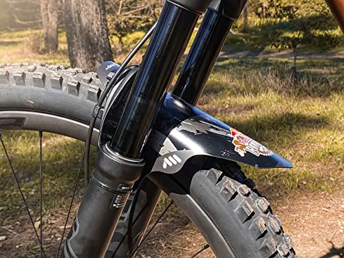 Bike Front Wheel Mudguard - Lightweight & Durable Protection - Universal Fit - Protect Against Mud, Water Spray and More