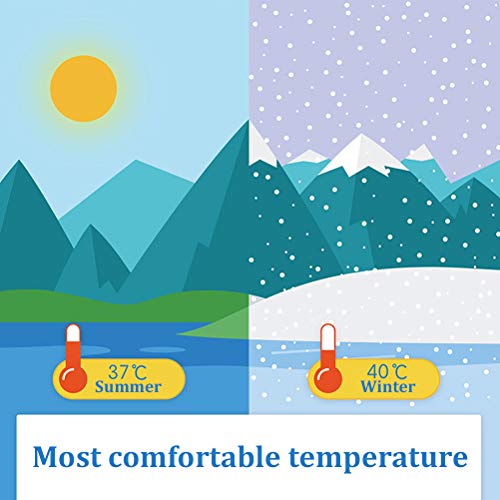 Baby Thermometer, The Infant Baby Bath Floating Safety BPA Free Temperature Thermometer (Duck) (1 Pack, Small)