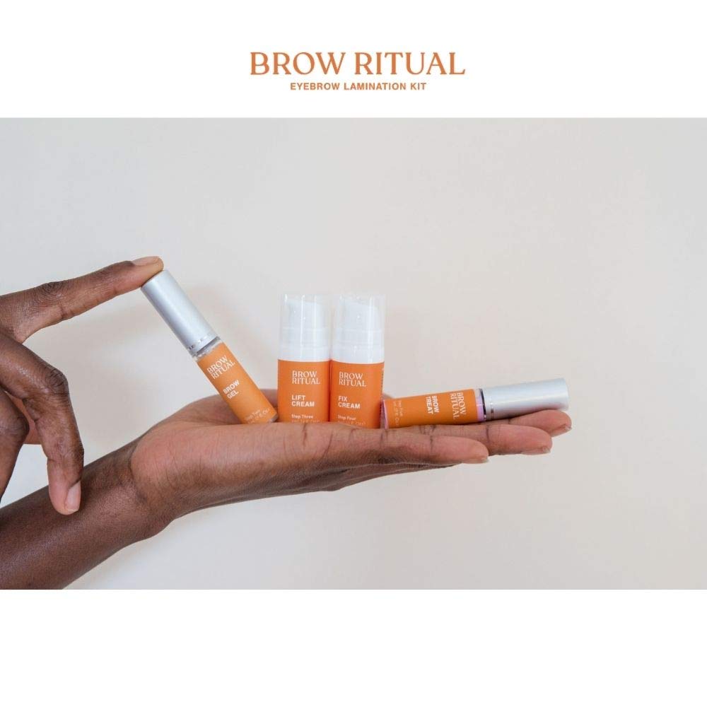 BROW RITUAL | BROW LAMINATION KIT | DIY Brow Perm | Eco Friendly Brushes Included | Over 6 months of treatments