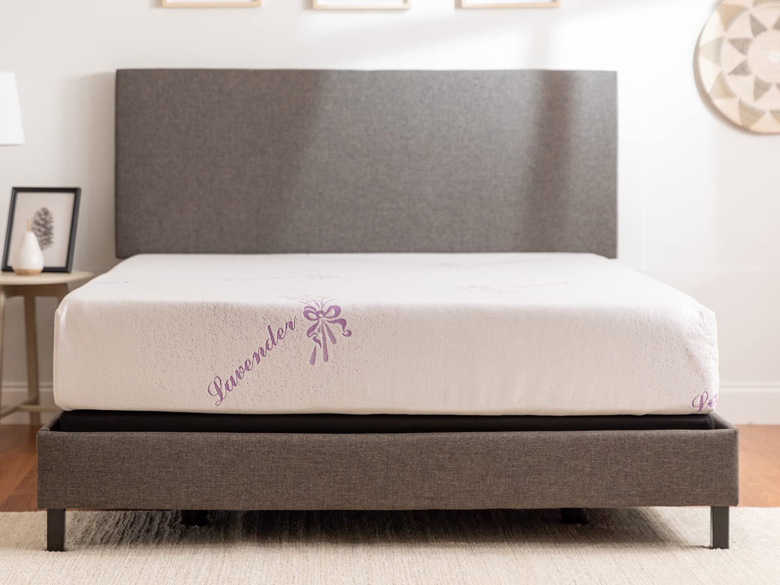 Tulo by Mattress Firm | 10 INCH Memory Foam Lavender Mattress | Pain-REDUCING Pressure Relief | King Size