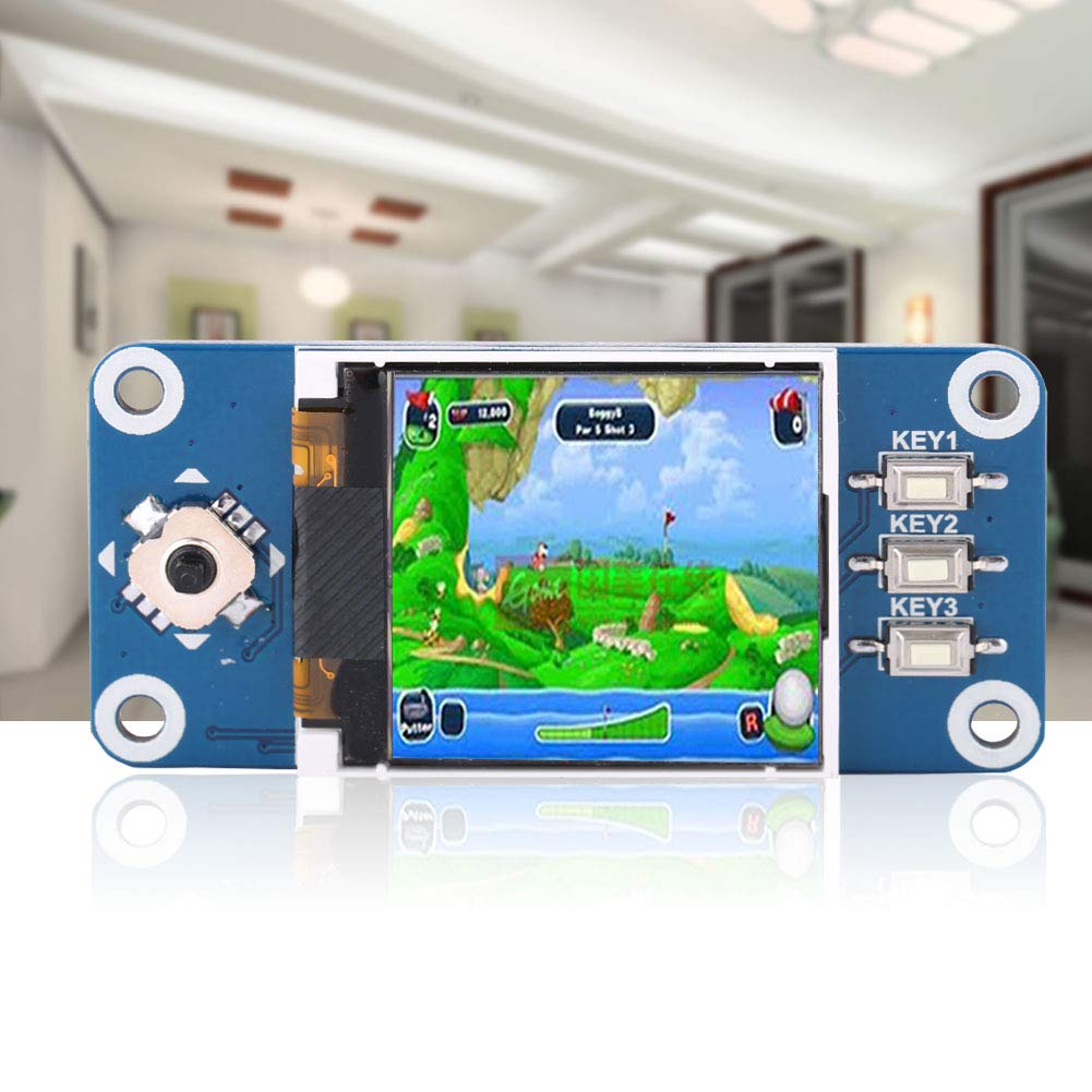 DAUERHAFT 1.44 inch LCD Screen Module, Large Power Ideal Replacement LCD Screen for Raspberry Pi Convenient for Raspberry Pi 2B / 3B / Zero/Zero W