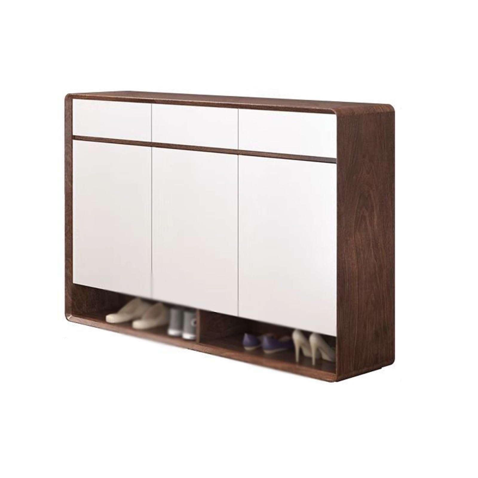 BaRdzo Shoe Cabinet Entry Partition Cabinet Light Luxury Foyer Storage Shoe Cabinet (Color : D, Size : 120 * 35 * 100CM)