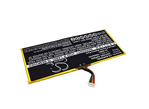 Cameron Sino New Replacement Battery Fit for Barnes & Noble(6000mAh / 22.20Wh)