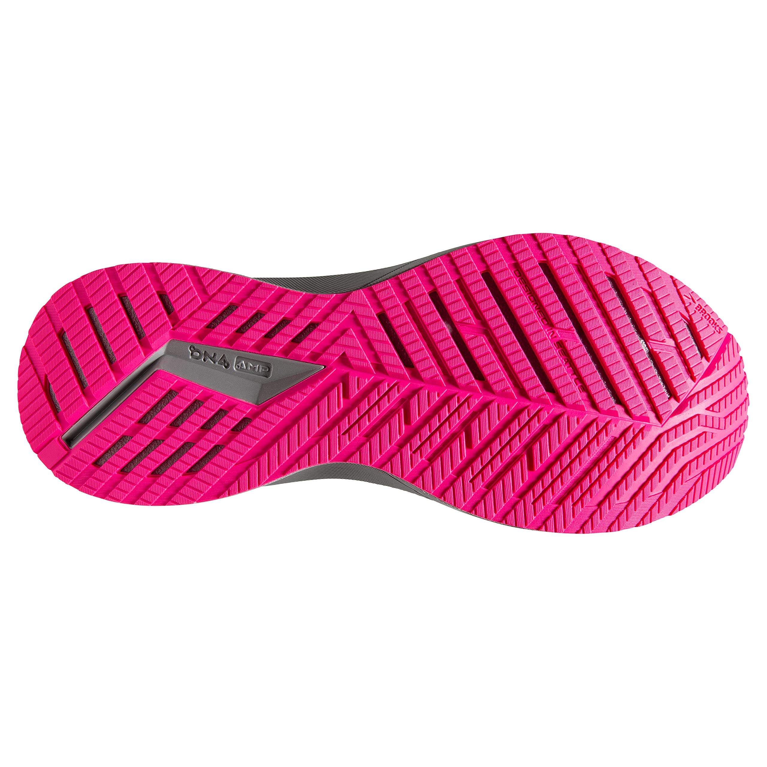Brooks Women's Levitate 5 Neutral Running Shoe - Blue/Porcelain/Pink - 8.5 Medium