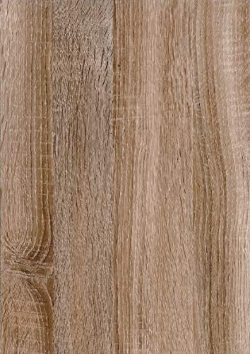 d-c-fix Peel and Stick Contact Paper Sonoma Oak Light Wood Grain Self-Adhesive Film Waterproof & Removable Wallpaper Decorative Vinyl for Kitchen, Countertops, Cabinets 26.5" x 78.7"