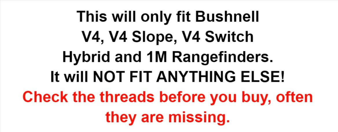 Bushnell Tour V4, V4 Slope/Switch, 1M & Hybrid Rangefinder Battery, Cover, Cap, Screw. This Will NOT Fit Anything Else!!