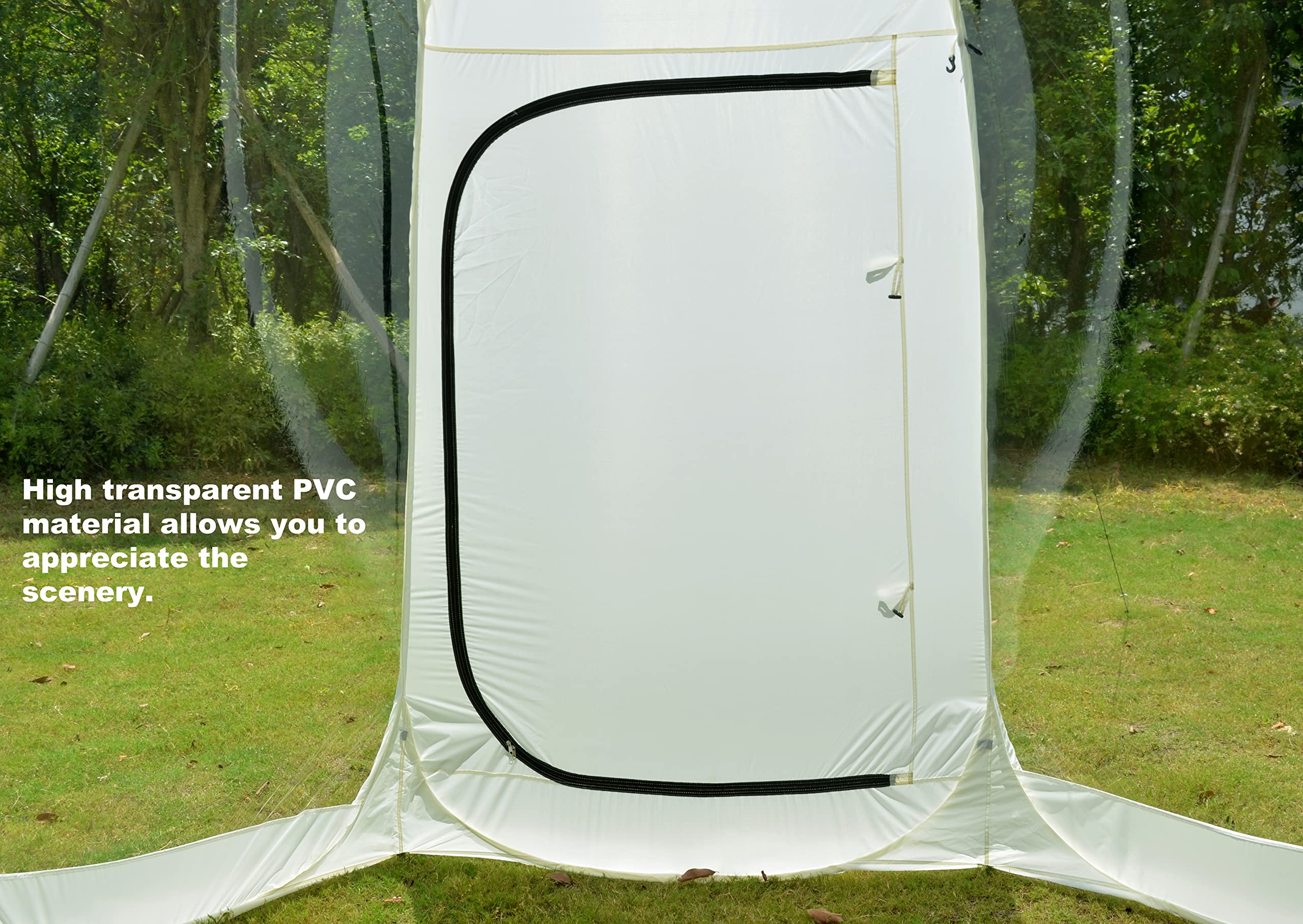 Bubble Tent Screen House Room Outdoor Camping Tent Canopy Gazebos Instant Pop Up Tent Waterproof (12×12×8 inch 8 Panel)
