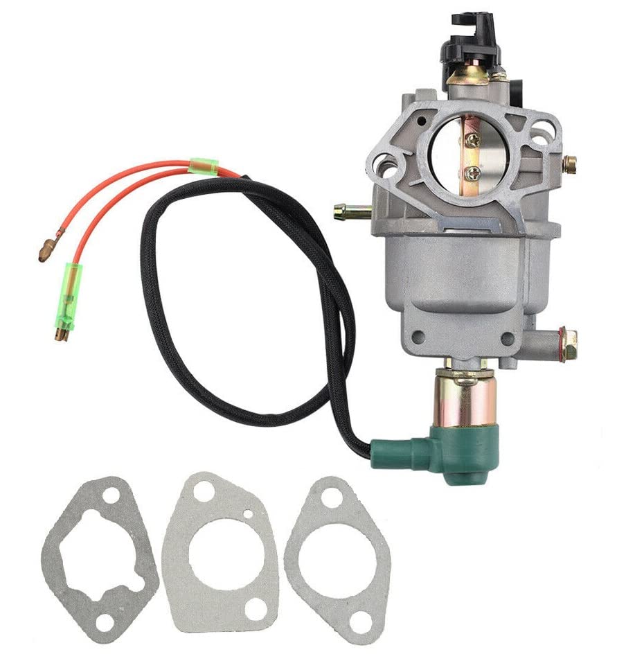 Carburetor Carb Replaces For DuroMax DuroStar PowerMax XP8500E XP8500E-CA XP10000E XP10000E-CA 8500 10000 Watt Generator 16HP 18HP 419CC/420CC DJ190FD DJ190FD-14100 DJ190FD-14100-A