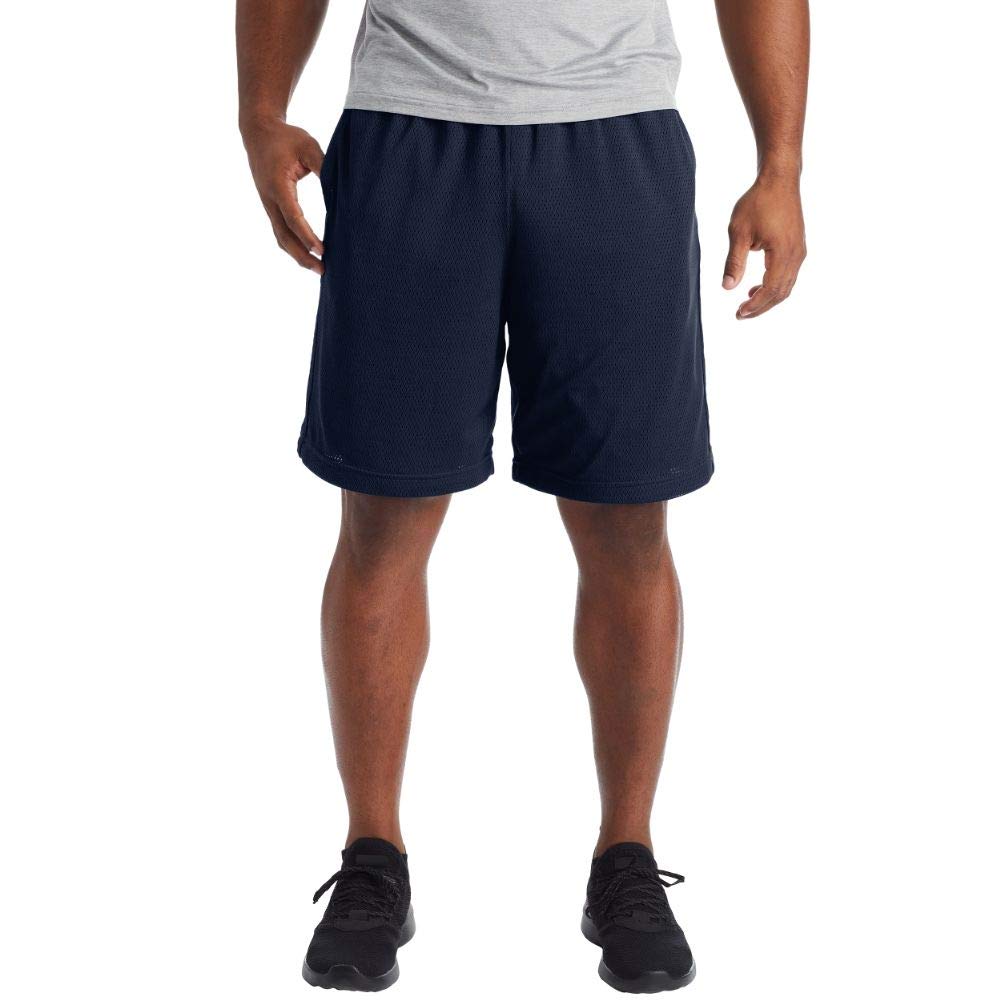 C9 Champion Men's Mesh Shorts-10 Inseam, Dark Night Blue, M