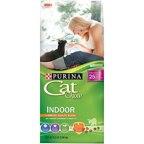 Purina Cat Chow Indoor Dry Cat Food, Hairball + Healthy Weight - 6.3 lb. Bag