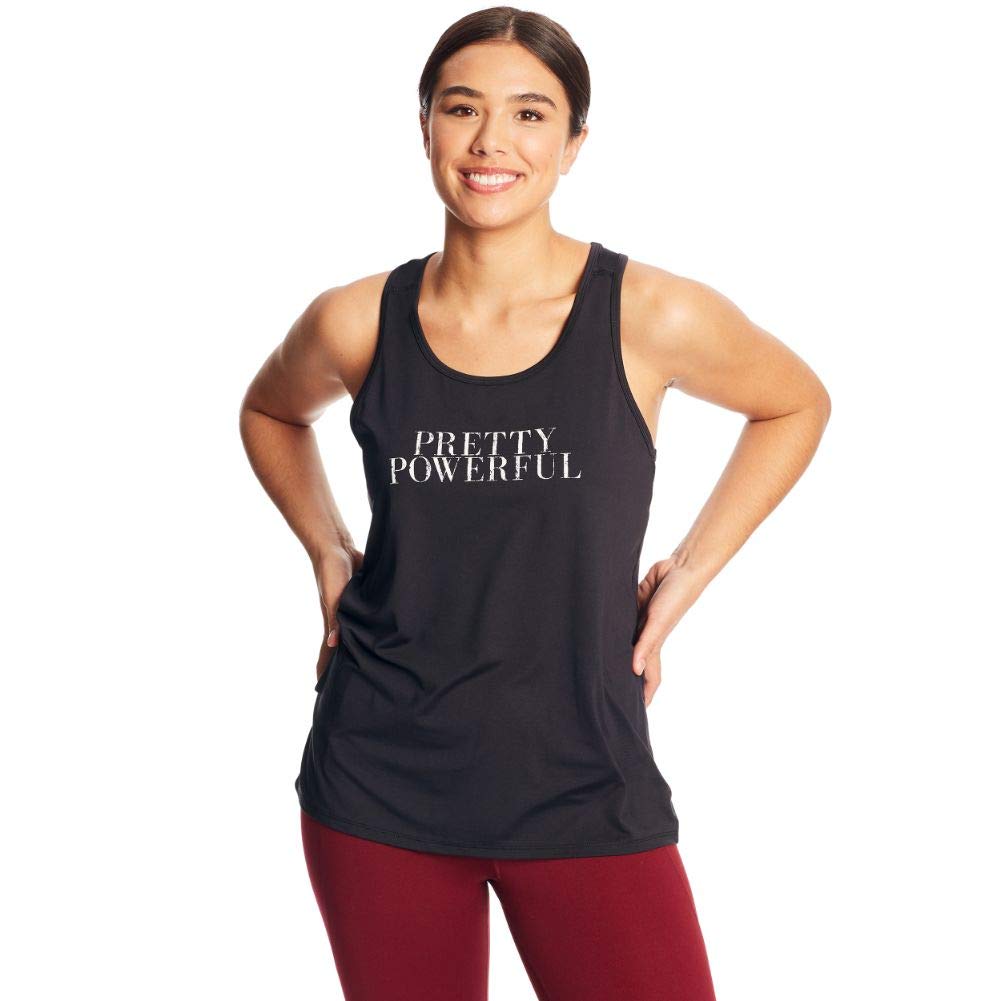 C9 Champion Women's Graphic Tank, Ebony, XXL