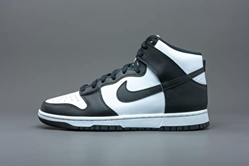Nike Mens Dunk HI Retro DD1399 105 Panda - Black/White - Size 9