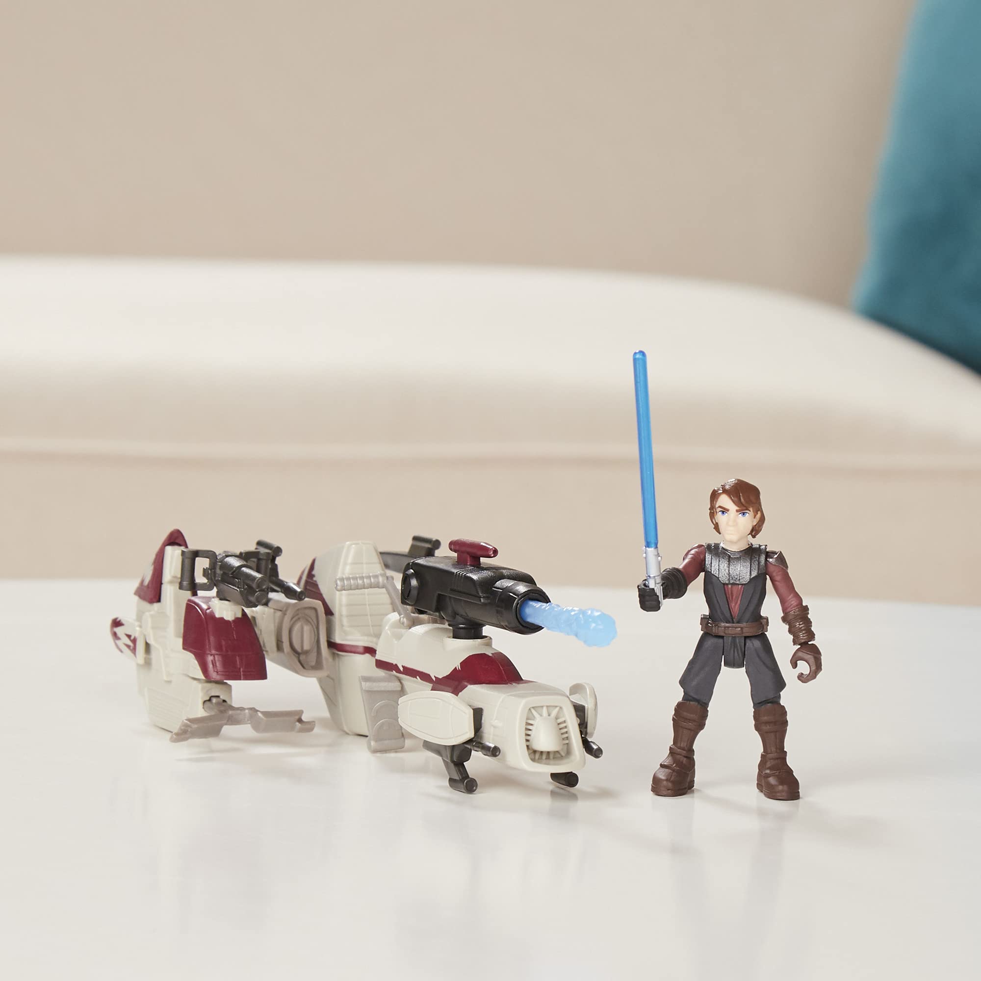 STAR WARS Mission Fleet Expedition Class Anakin Skywalker BARC Speeder Strike 2.5-Inch-Scale Figure and Vehicle for Kids Ages 4 and Up